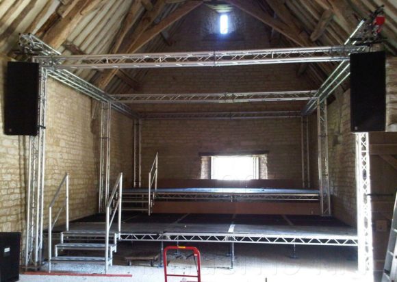 Staging & Rigging for all types of events at competitive rates - Gems NFX